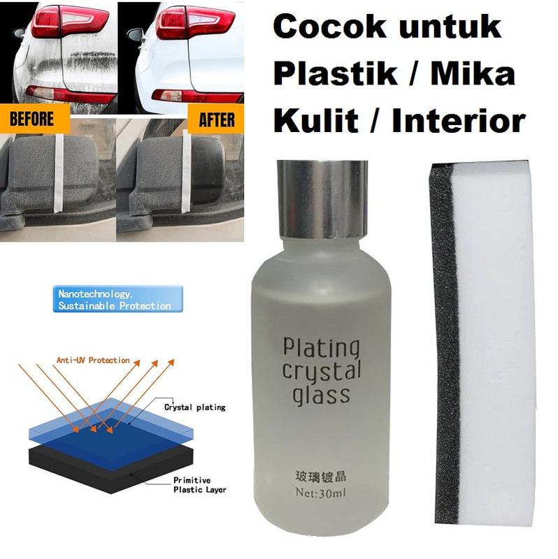 Nano Ceramic Plastic Coating Penghitam Plastik Kulit Mika Motor - Shop ...