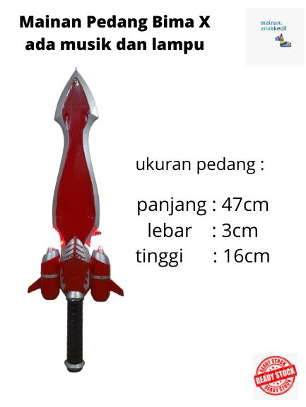 Mainan Pedang Bima X Senjata kamen rider super hero BO - Shop | Tokopedia