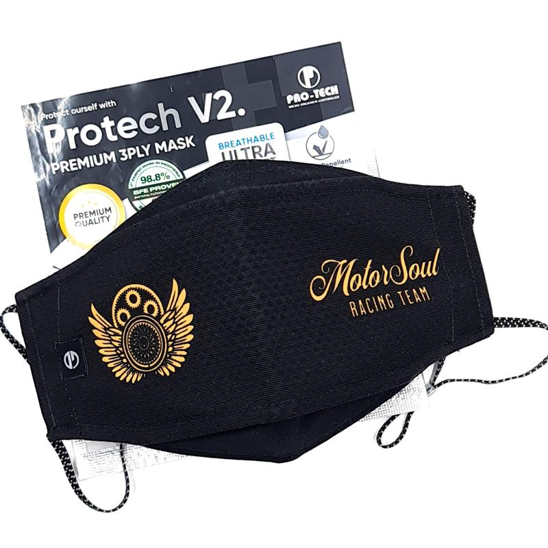 Motorsoul Racing Team Protech V2 Mask - Shop | Tokopedia
