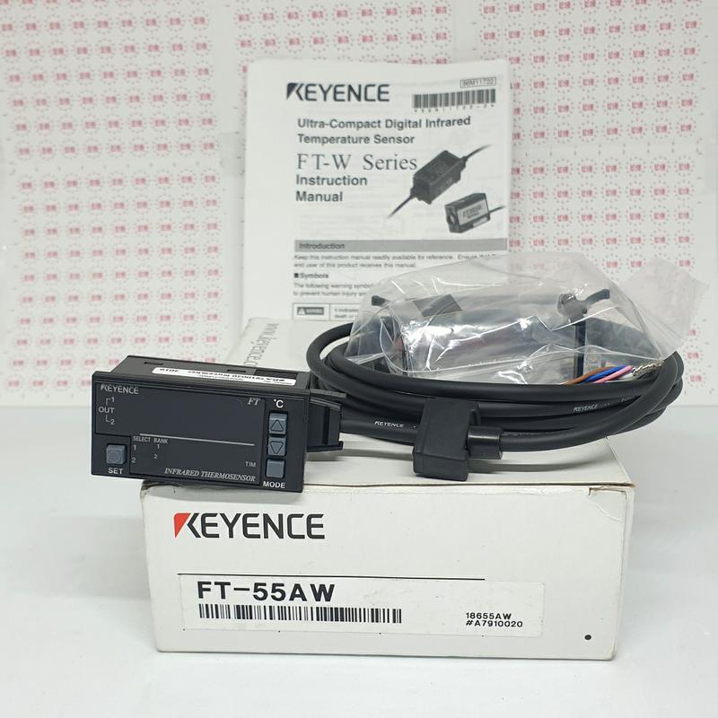 Keyence FT-55AW Ultra-Compact Digital Infrared Temperatur Sensor - Shop ...