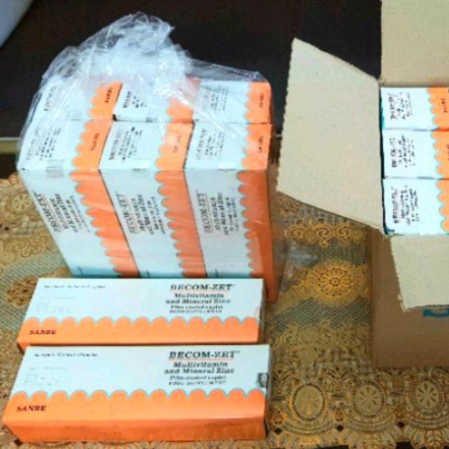 Jual Multi Vitamin C 750 mg Bexicom Z / Bionicom Zinc / Becom Zet Murah ...