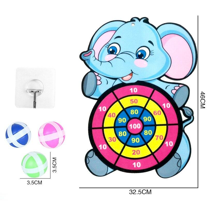 Mainan Anak Lempar Bola Dart Ball Gajah - Throw Ball Dartboard - Shop ...