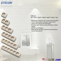 Promo UTICON Stop Kontak 3 Lubang Stopkontak Arde ST-138 (Tanpa Kabel ...