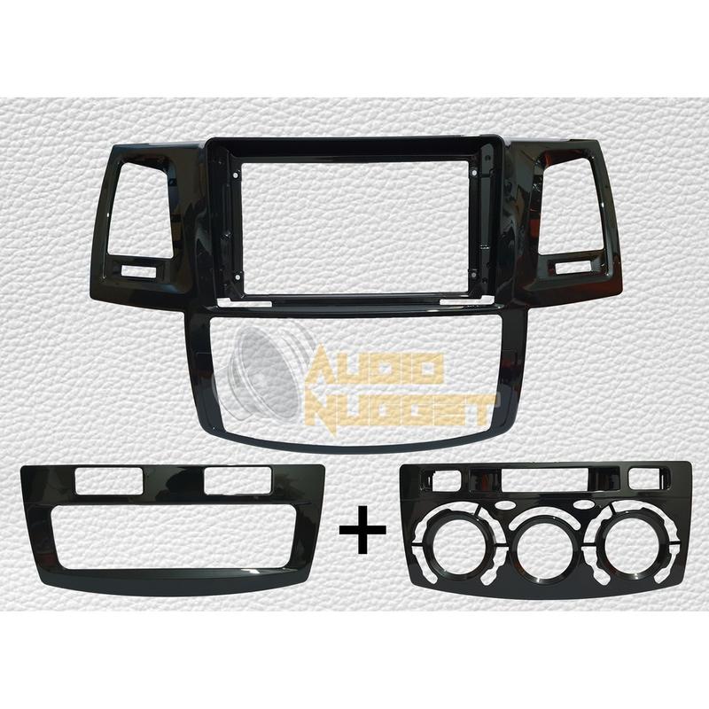 Frame tape head unit android Toyota Fortuner Hilux 2005 - 2015 9 inch ...
