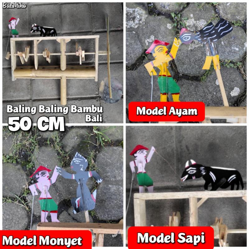 Baling Baling Bambu 50 cm/Kincir Angin Bambu/Pindekan/Baling Baling ...