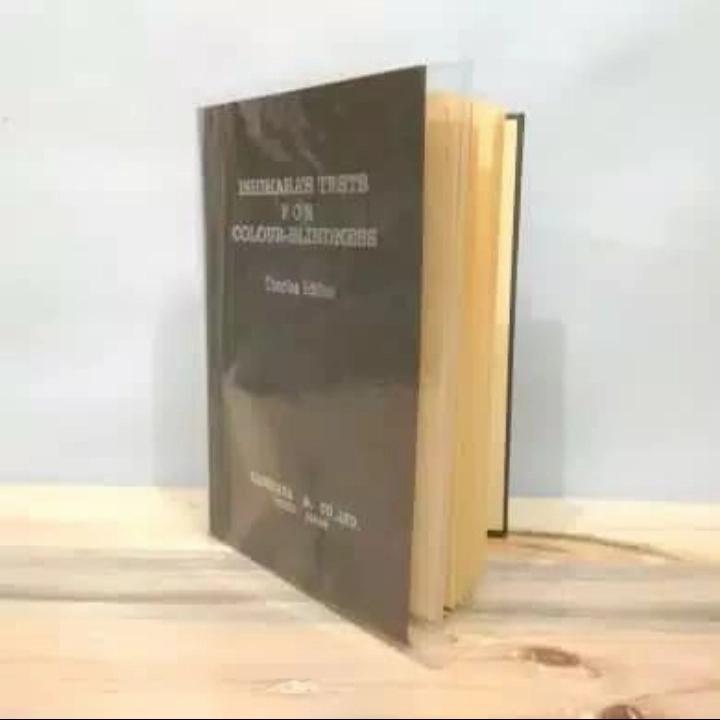 Buku test buta warna/buku ishihara low price - Shop | Tokopedia