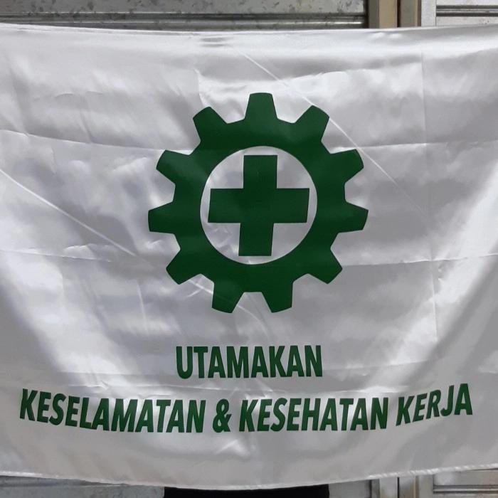 bendera k3 standar depnaker 90 x 135 - Shop | Tokopedia