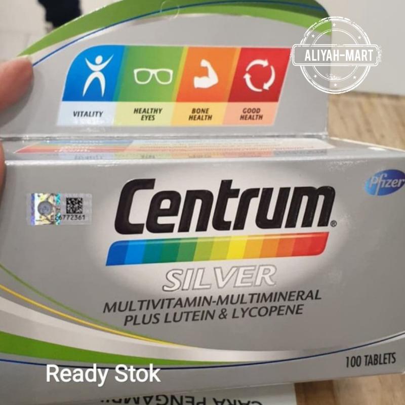 Centrum Silver Multivitamin & Multimeneral 100s Original Impor - Shop ...