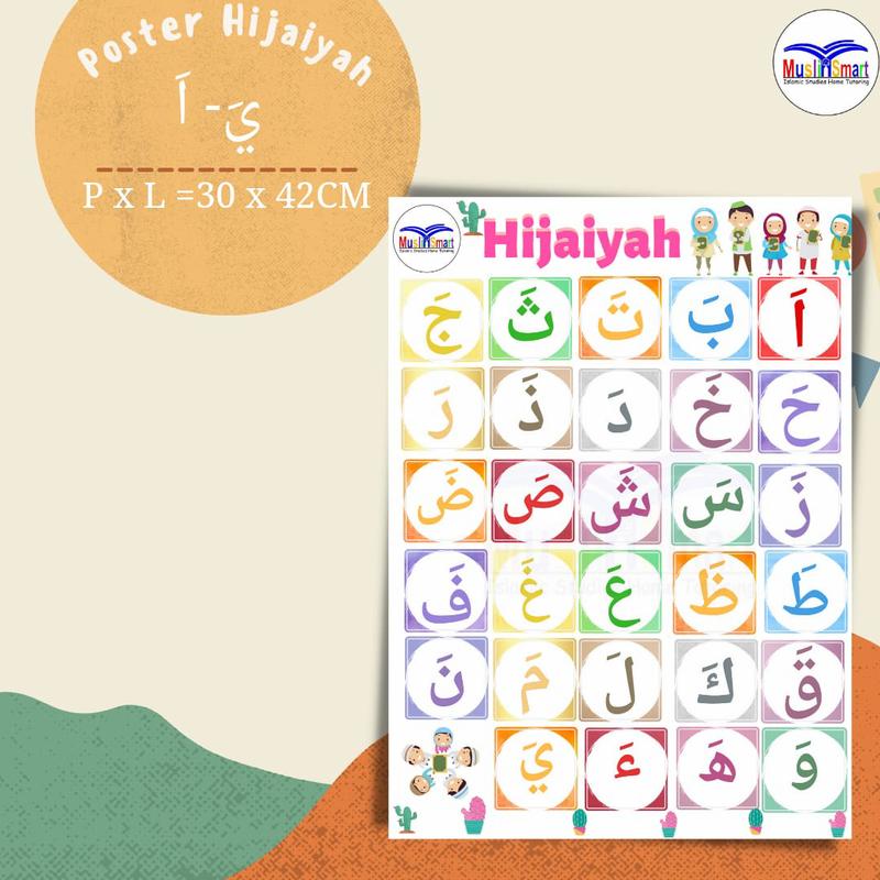 poster hijaiyah harokat fathah - Shop | Tokopedia