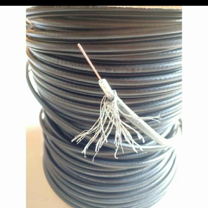 kabel COAXIAL RG6 untuk antena tv & parabola, original - Shop | Tokopedia