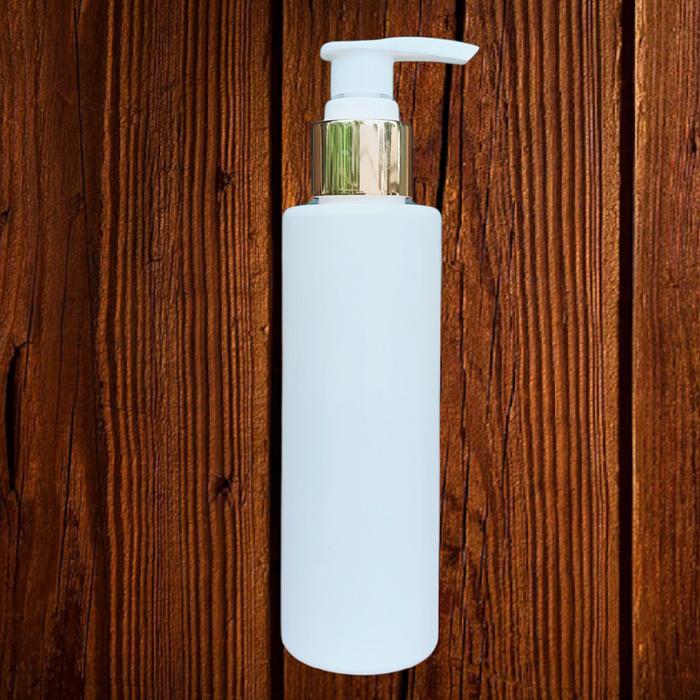 Jual Botol Pump 150 ML Putih Ring Gold / Botol Rf 150ml Tutup Pump Gold ...