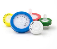 Jual Syringe Filter Non Steril, 0.22 um100 pcs, CA/nylon/PTFE, aijiren ...