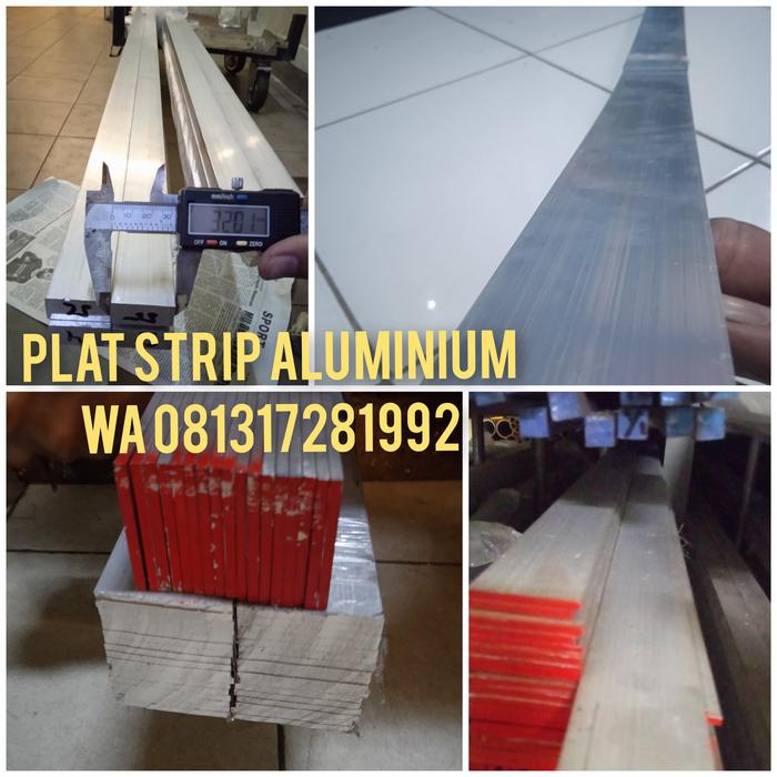 Jual plat strip aluminium 3 x 50 x 500 - Jakarta Utara - putra logamm ...