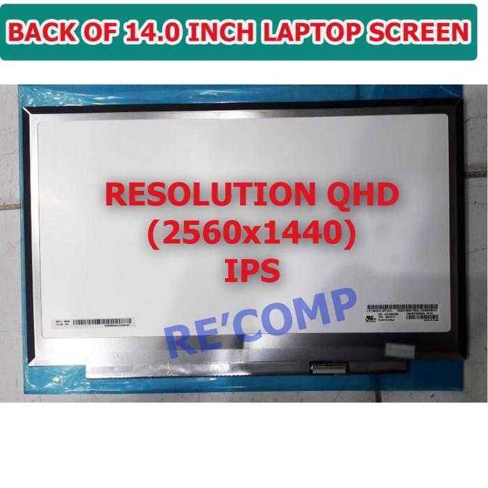 Jual LED LCD LENOVO THINKPAD X1 CARBON 5TH GEN 14 INCH QHD LP140QH1(SP ...