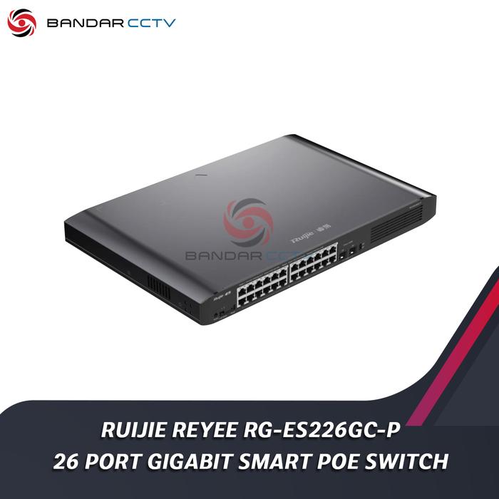 Jual Ruijie Reyee RG ES226GC P 26 Port Gigabit Smart POE Switch - Kota ...