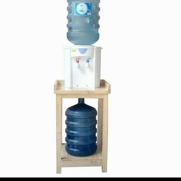 meja dispenser galon kayu 70x35x35 - Shop | Tokopedia