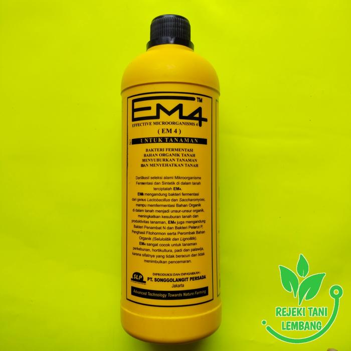 Jual EFFECTIVE MICROORGANISME 4 - EM4 1 LITER PENYUBUR TANAH - Kab ...