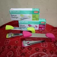 Jual Stapler Max HD-10 / HD-10D Kecil Tokyo Design Alat Staples Kecil ...