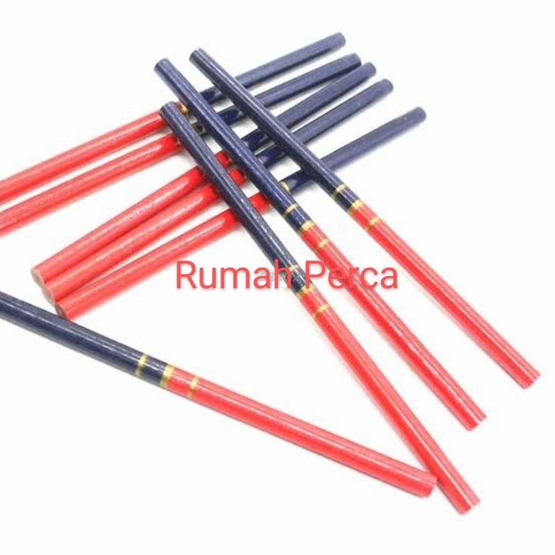 Pensil Jahit Merah Biru / Pensil Pola Biru Merah - Shop | Tokopedia