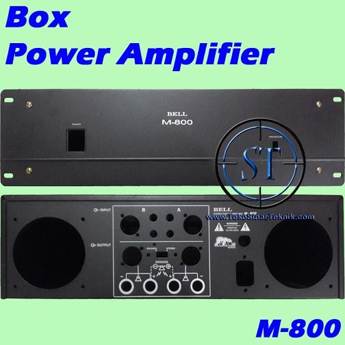 Jual Box BELL M-800 Box Power Amplifier M800 M-800 Bok Holder Kotak ...