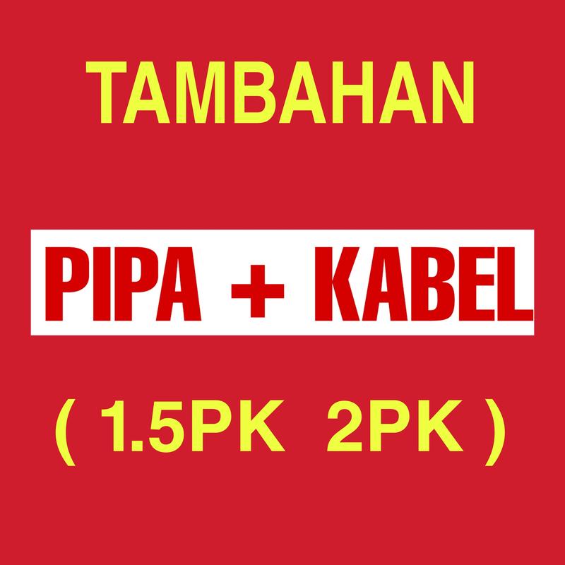 Pipa+Kabel (1.5PK -2PK) - Shop | Tokopedia