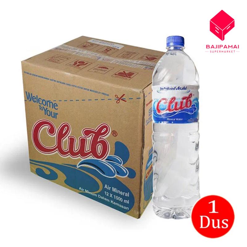 Club Air Mineral Botol 1500 ml (1 karton isi 12 pcs) - Shop | Tokopedia