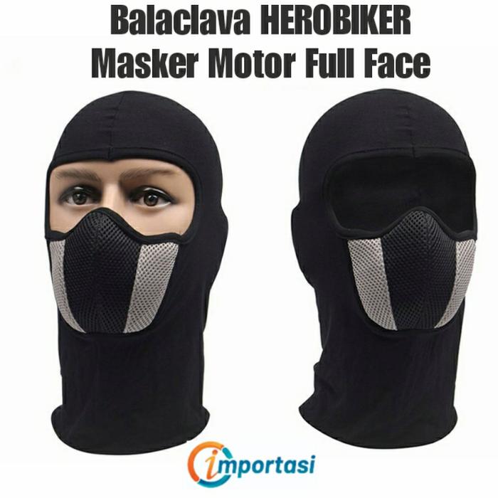 Jual Balaclava Masker Full Face Motor HEROBIKER Tactical Head Mask ...