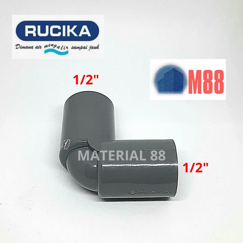 Keni 1/2 inch AW RUCIKA Elbow L Knee 0.5 0,5 - Shop | Tokopedia
