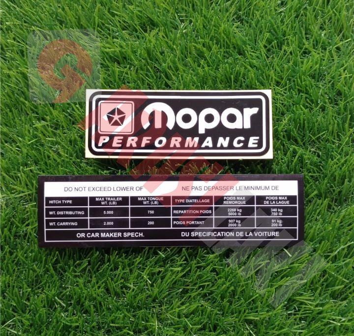 STICKER MOPAR LOGO 1 SET - Shop | Tokopedia