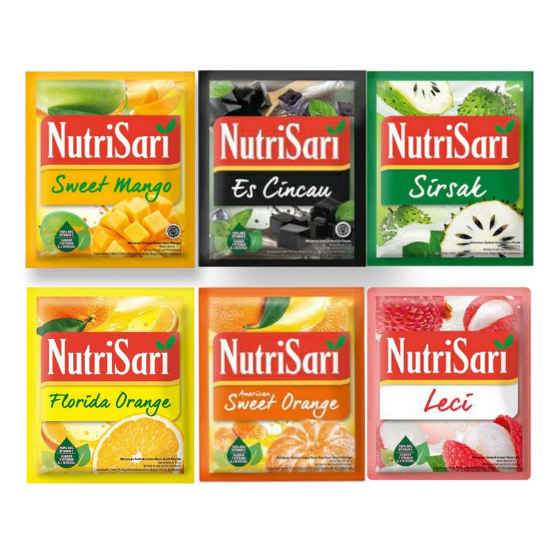 Nutrisari 1 Renteng Isi 10 Sachet – Minuman Segar Rasa Jeruk - Shop ...