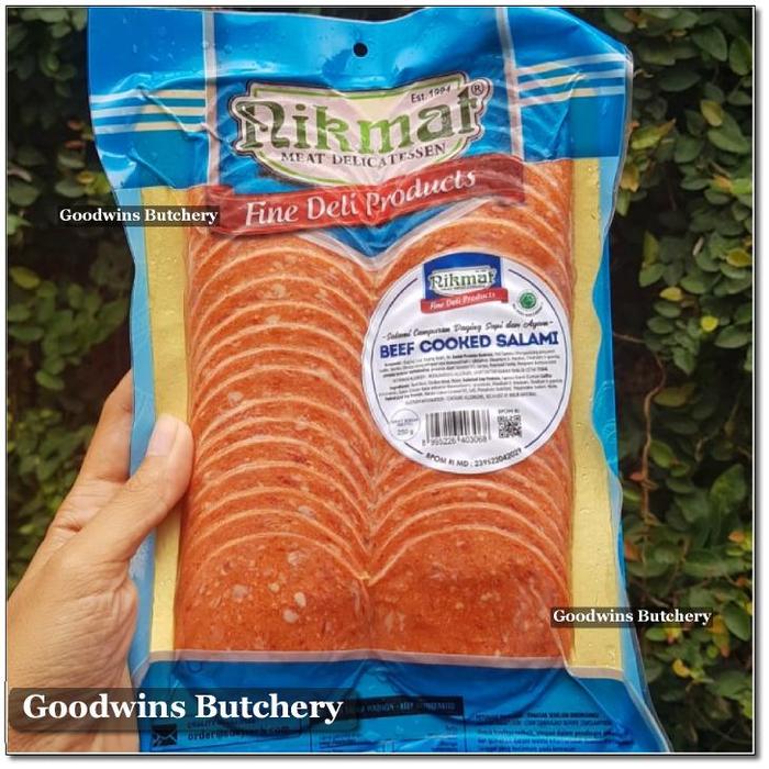 Promo BEEF SALAMI SLICED Nikmat HALAL Soejasch Bali frozen 250g - Kota ...