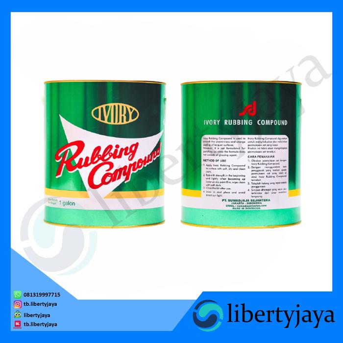Jual Rubbing Compound Ivory / Kompon Putih (kemasan 1kg dan Tube ...