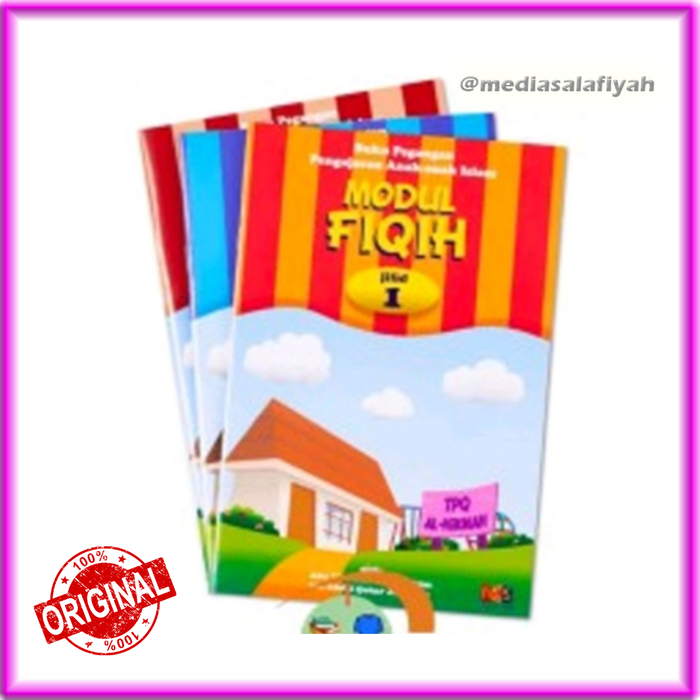 Jual Modul Fiqih Jilid 1 2 3 HAS Untuk TPQ TPA Fikih Anak - Kota ...
