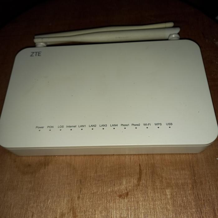 Jual ZTE F609 GPON ONT ZXHN F609 Eks TELKM Router Jaringan dengan LAN 4 ...
