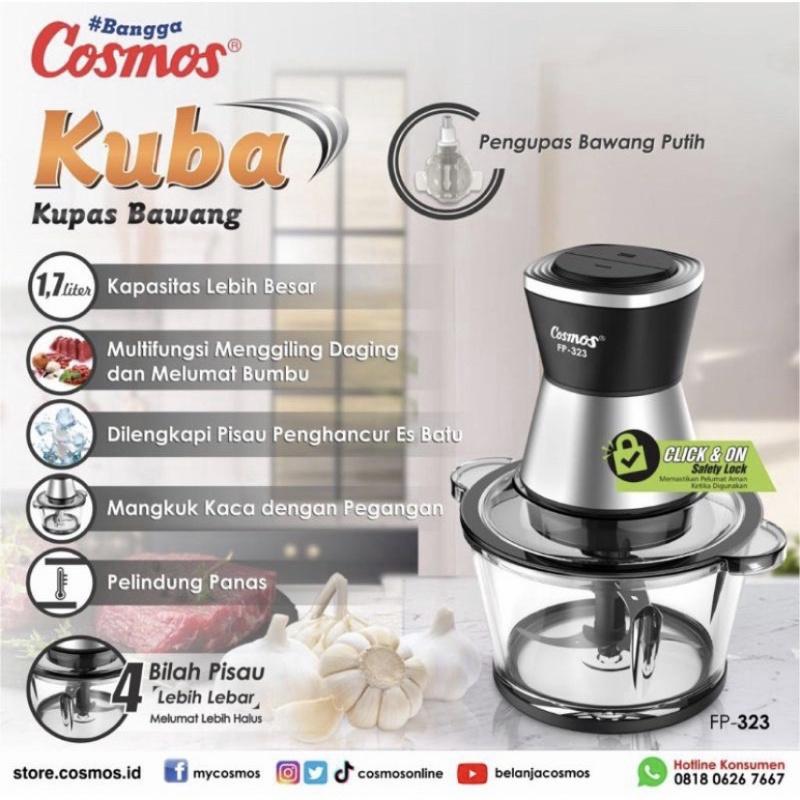 COOPER COSMOS FP-323 323 FOOD PROSESOR KUBA 1,7LITER KACA - Shop ...