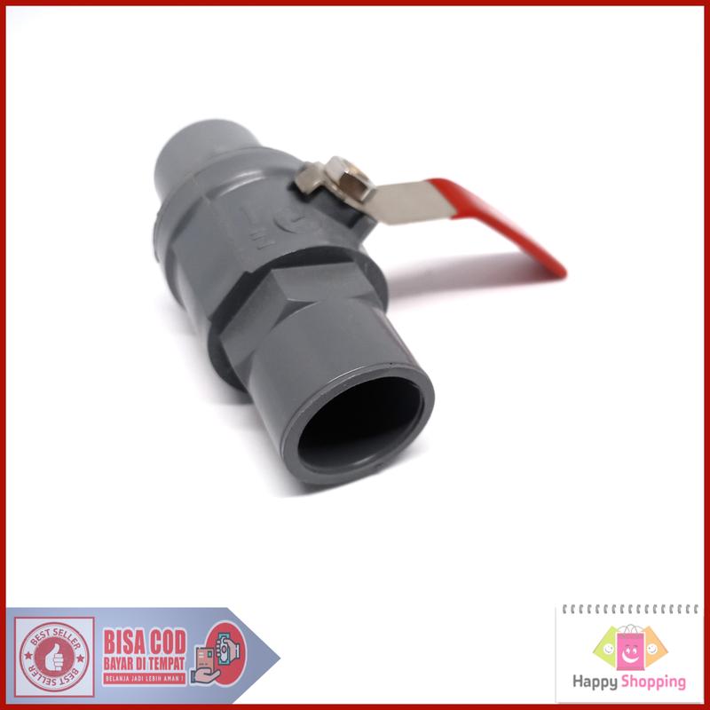 Ball Valve 3/4" Gagang Besi / Stop Kran / Stop Keran Handle Besi - Shop ...