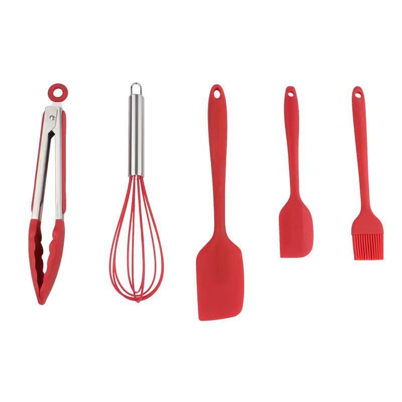 TARE 5PCS SILICONE BAKING SET ALAT BAKING - Shop | Tokopedia