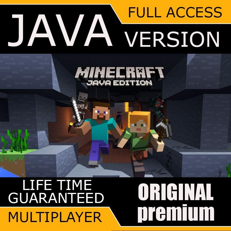 Minecraft Java Edition PC Original Full Access - Shop | Tokopedia