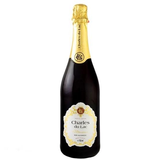 CHARLES DU LAC Sparkling Drink (No Alcohol) 750 ML - RED GRAPE - Shop ...