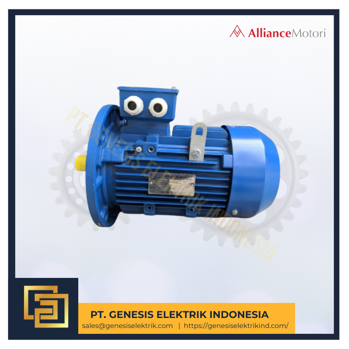 Jual Alliance Motori Elektro Motor / Dinamo A-Y3e 1.5 HP 1.1 kw 1500 ...