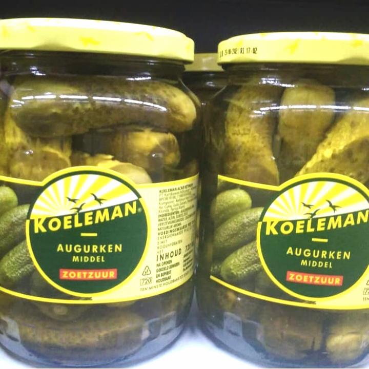 koelman augukken gherkins acar ketimun 720 ml - Shop | Tokopedia