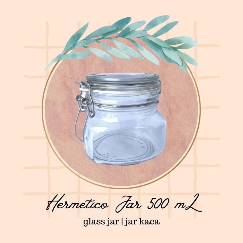 Hermetico Jar 500 mL - Shop | Tokopedia