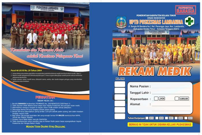Jual Map REkam medik puskesmas - Kota Surabaya - intigrafika sukses ...