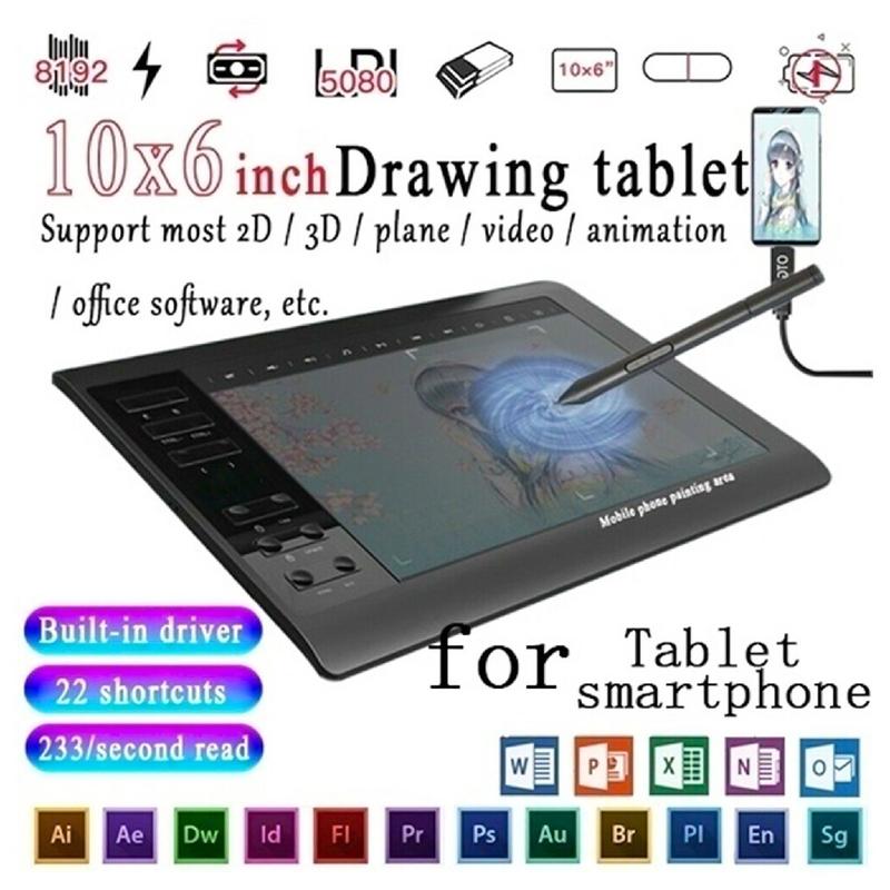 Professional Design Tablet for Online Class Teaching Painting Practice ...