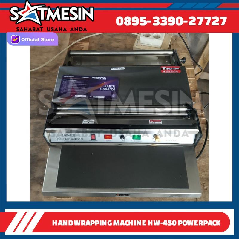 Hand Wrapping Machine HW-450 Powerpack - Shop | Tokopedia
