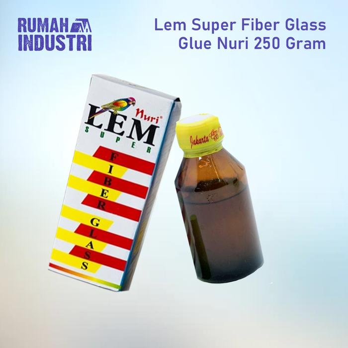 Jual Lem Fiber Glass Retak Nuri Serat Fiber 250 Gram - Kab. Tangerang ...