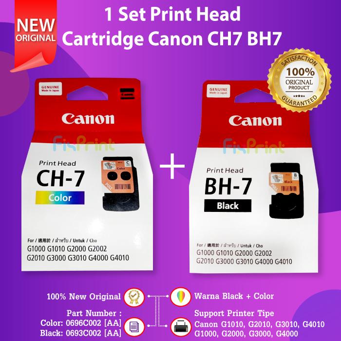 Jual SET CA91 Black CA92 Color Head Cartridge Canon G1010 G2010 G3010 ...