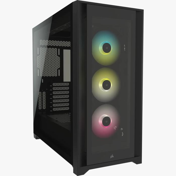 Jual Casing Corsair iCUE 5000X RGB TG Black Non PSU CC-9011212-WW ...
