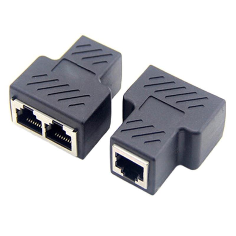 Konktor BAREL and spliter RJ45 cat 5 cat 6/Barel RJ45 1ke 2 - Shop ...
