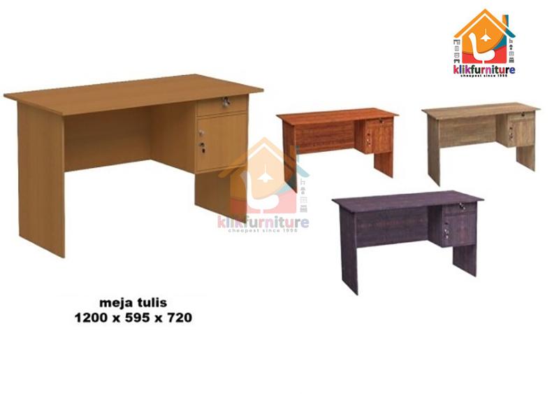 MTS 120 Meja Kantor Meja Tulis 1/2 Biro - Shop | Tokopedia